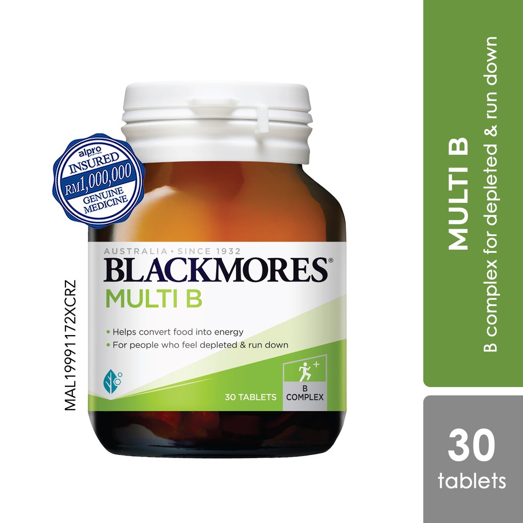 Blackmores Multi B 30s | Relieve Fatigue - Alpro Pharmacy